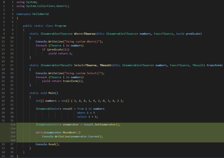 Deferred Execution In C Using Linq Follow The White Rabbit Follow The White Rabbit